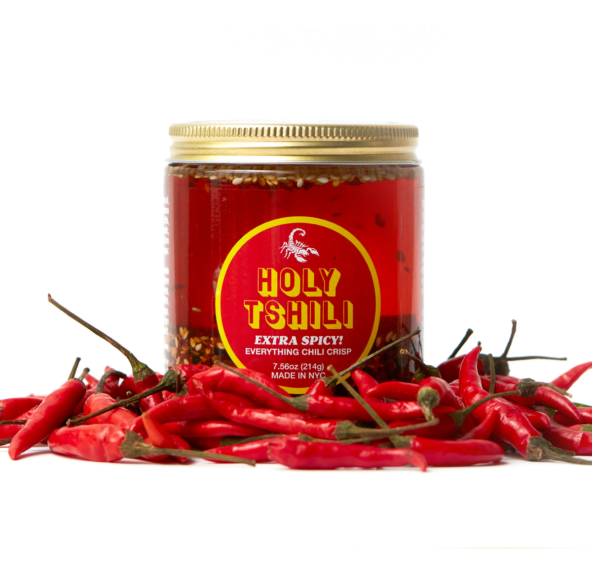 HOLY TSHILI EXTRA SPICY! EVERYTHING CHILI CRISP | Holy Tshili