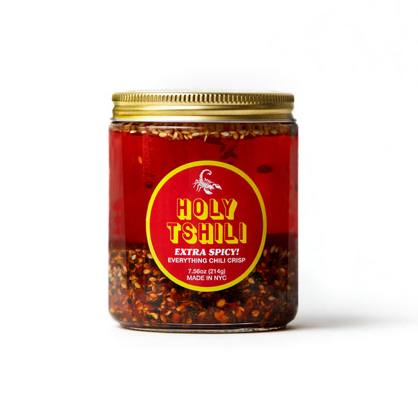 HOLY TSHILI EXTRA SPICY! EVERYTHING CHILI CRISP | Holy Tshili